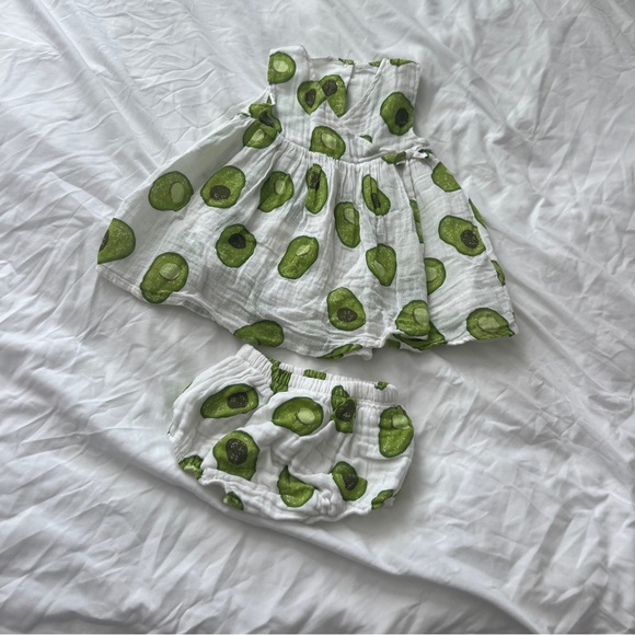 Dresses | Avocado Dress With Shorts Set | Poshmark